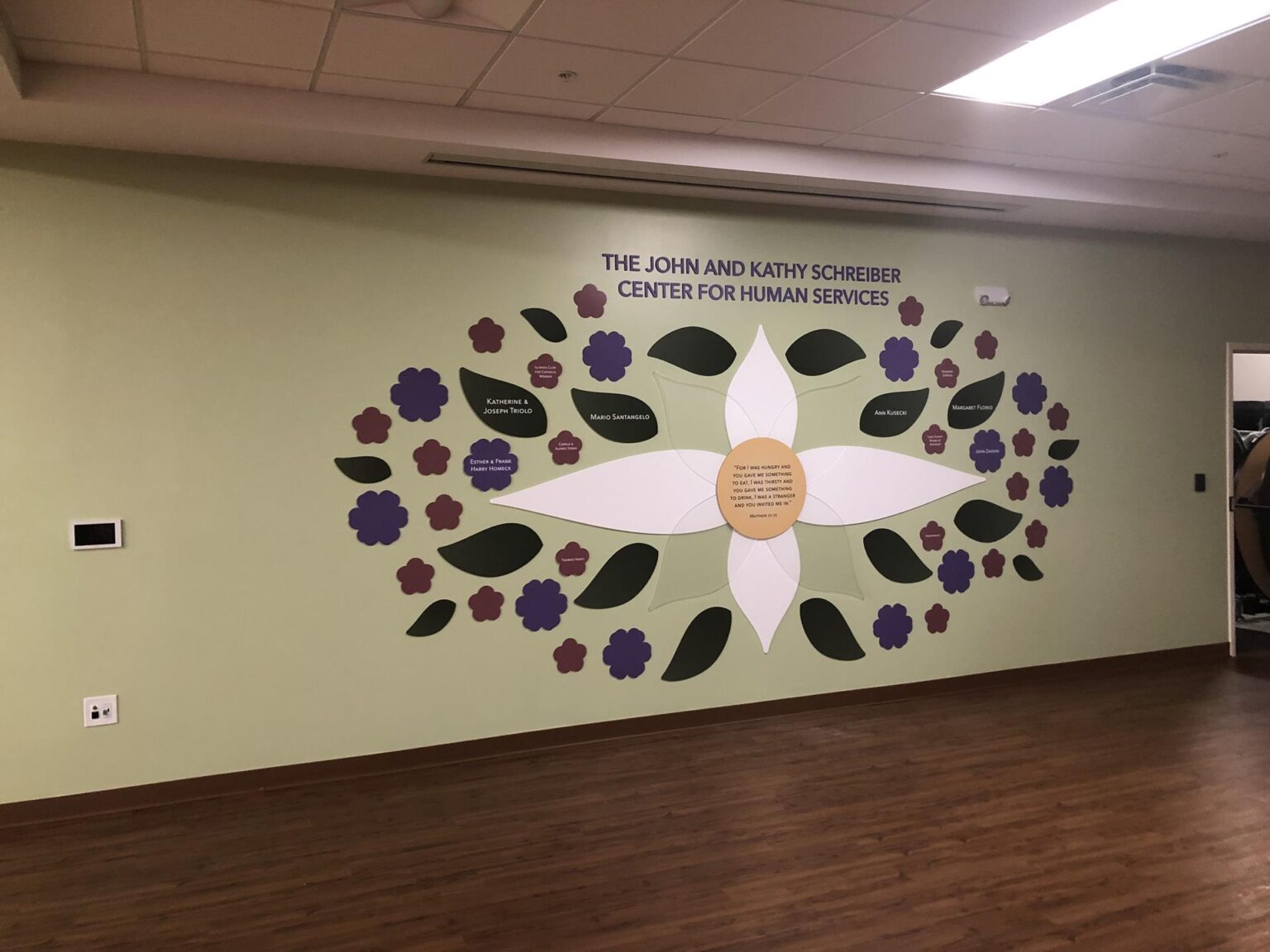 Donor Appreciation - Design Fabricate Custom Donor Recognition Walls